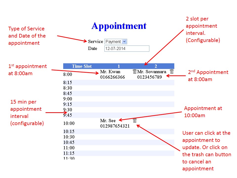 Appointment System